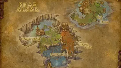 Where to find all of the Delves in The War Within