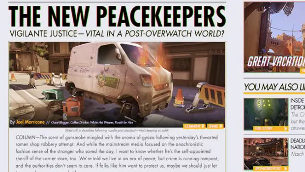 Overwatch's McCree and the Deadlock Gang