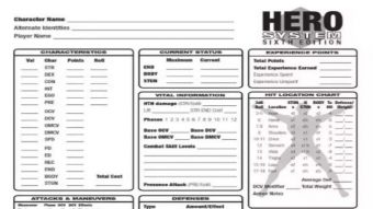 Getting started with HERO System, a flexible tabletop RPG that's all ...
