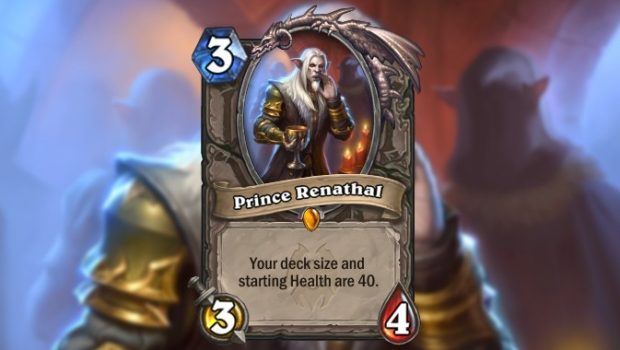 What does the inclusion of Prince Renathal mean for Hearthstone?