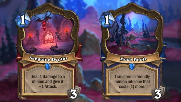 What are Location cards in Hearthstone, and how do they work?