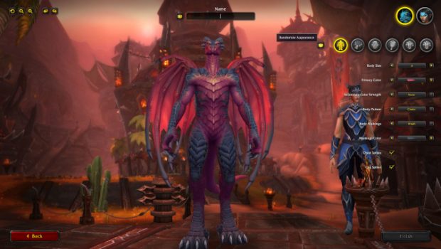 Dracthyr have thousands of customization combinations in the character ...