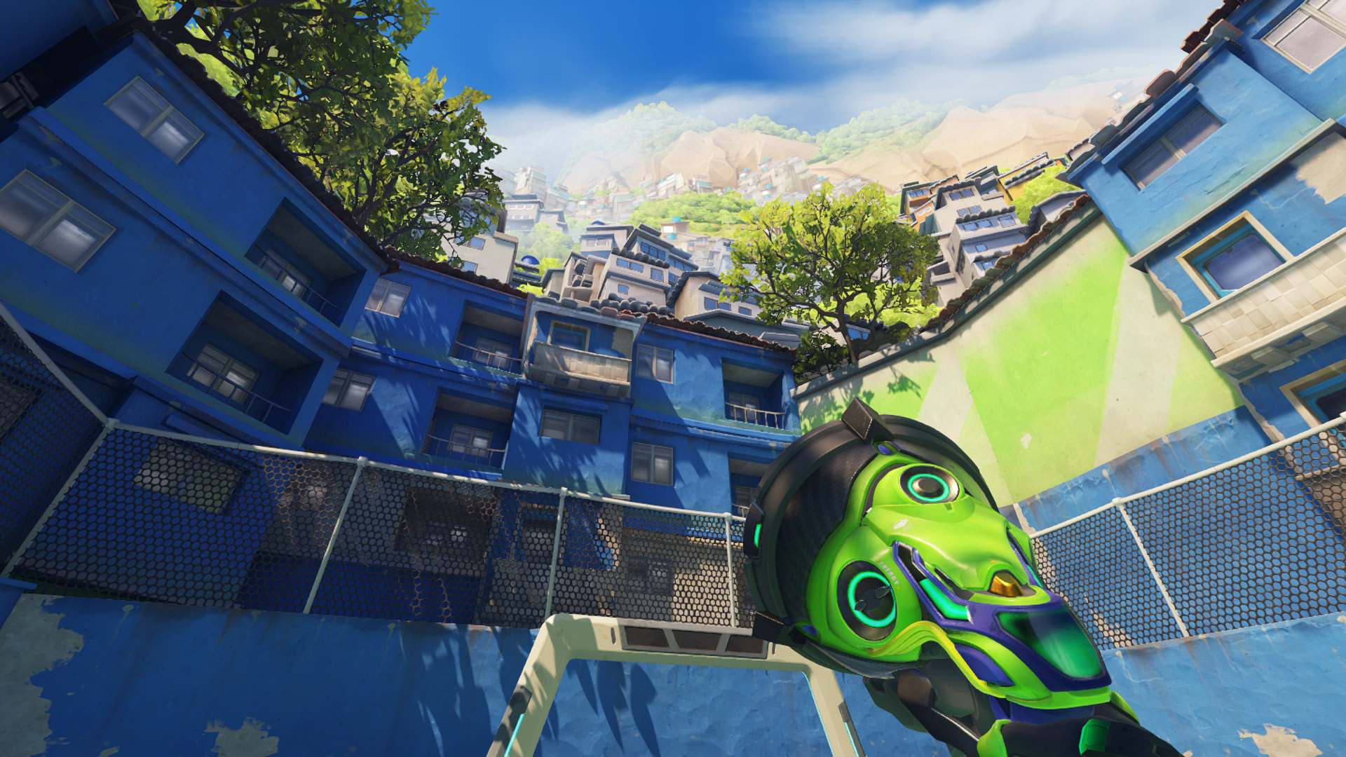 A look at scenic Rio on the new Paraíso hybrid map in Overwatch 2