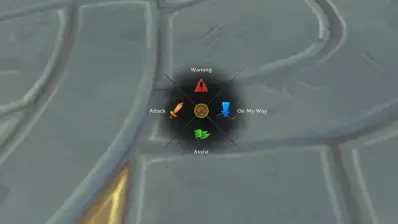 How to use the ping system in WoW Dragonflight patch 10.1.7