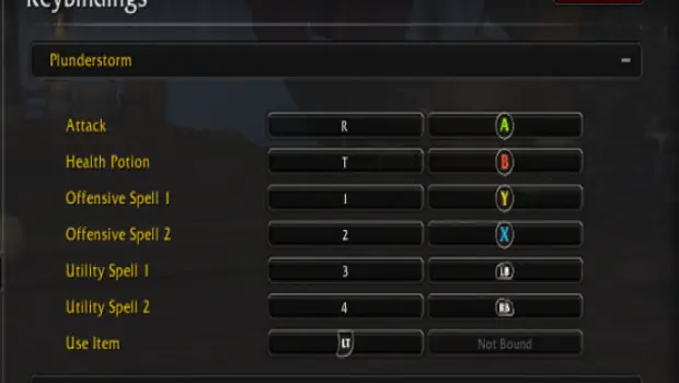 How to use a gaming controller to play Plunderstorm
